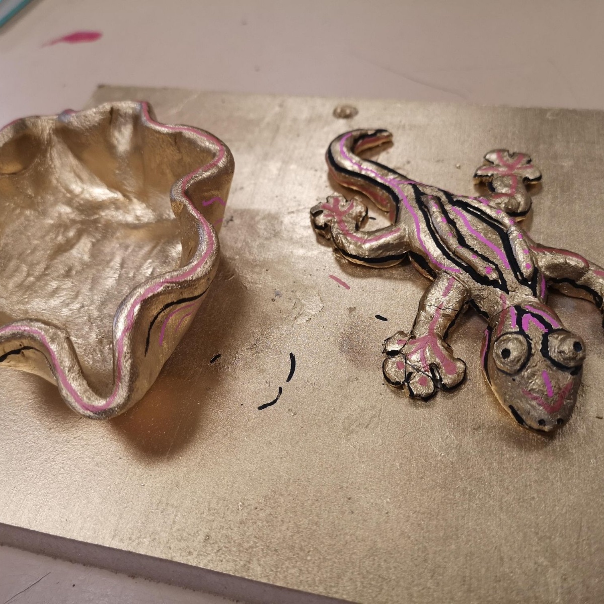 Beech Academy - Making Lizards with Year 7